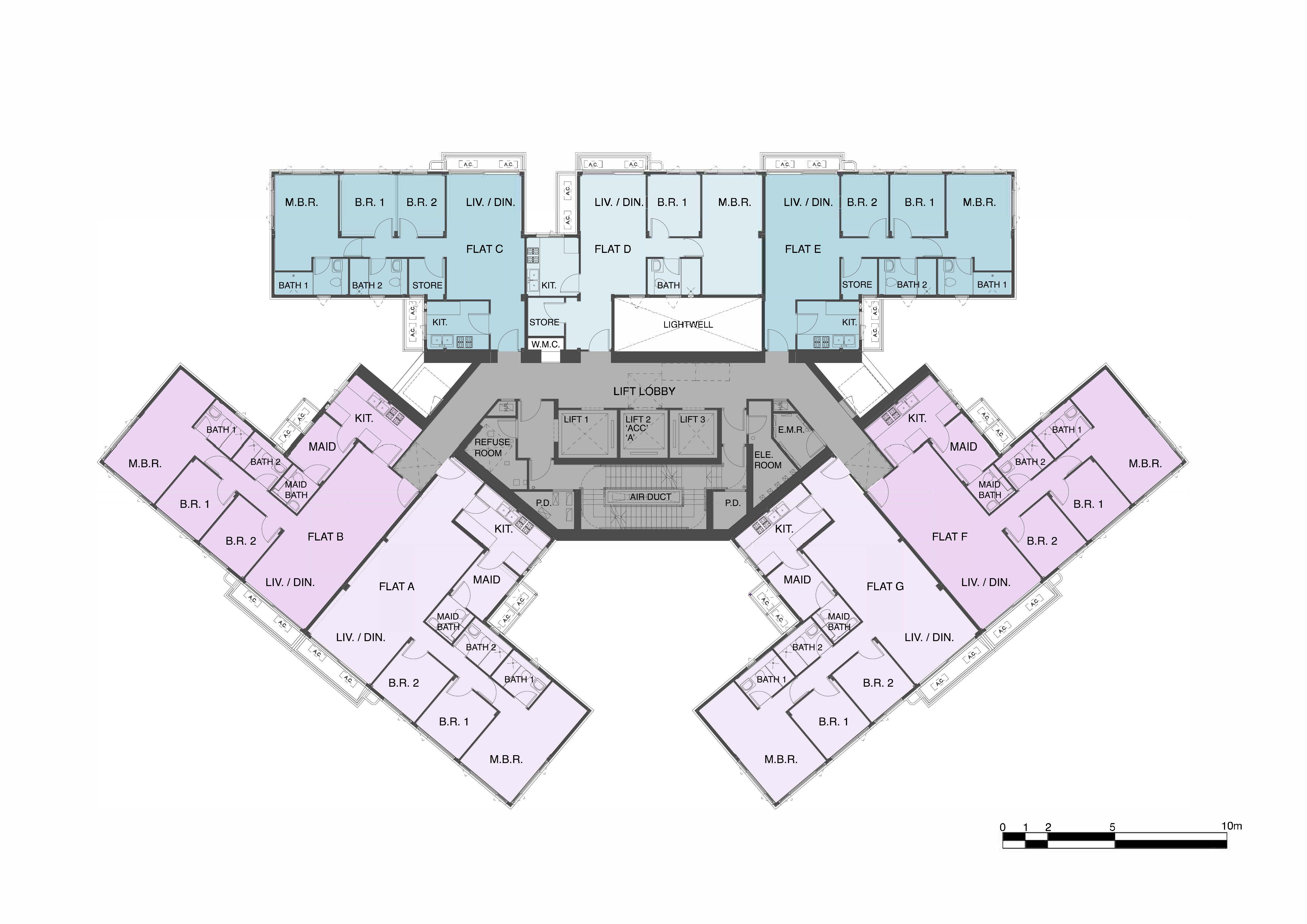 CIC MiC | Projects In Hong Kong | High West Site Development | Typical ...